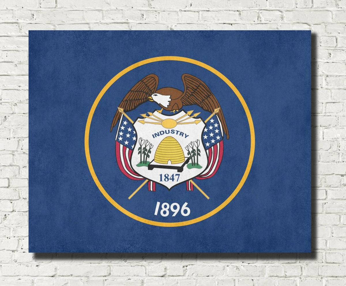 Utah State Flag Print – GalleryThane