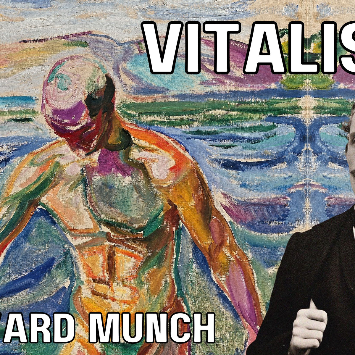 Edvard Munch's "Bathing Man": A Dive into Vulnerability and Vitality ...