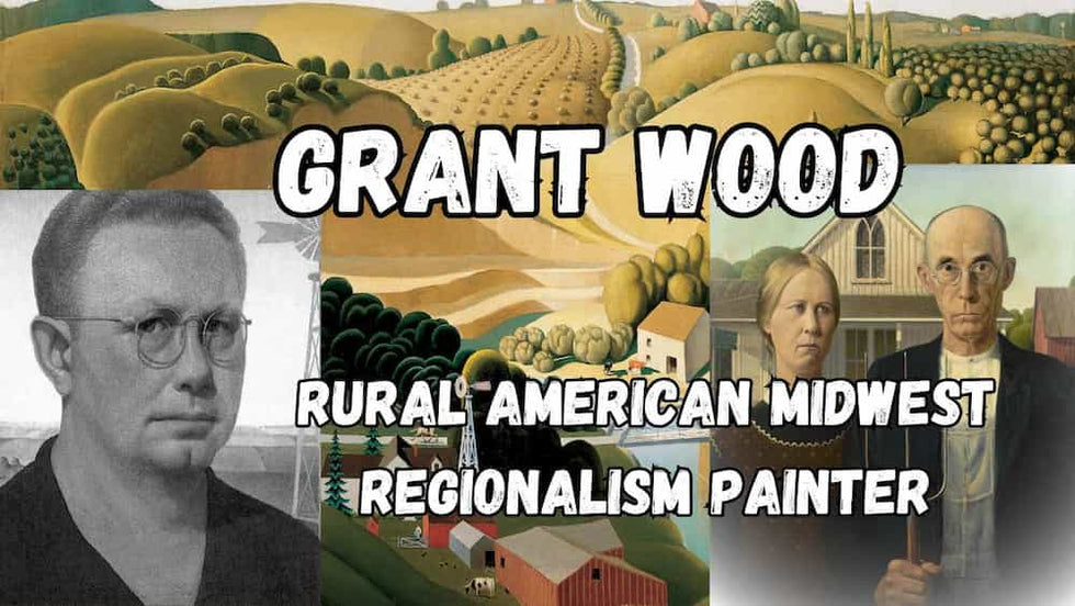 Exploring the Iconic Art of Grant Wood: A Journey Through Rural Americ ...