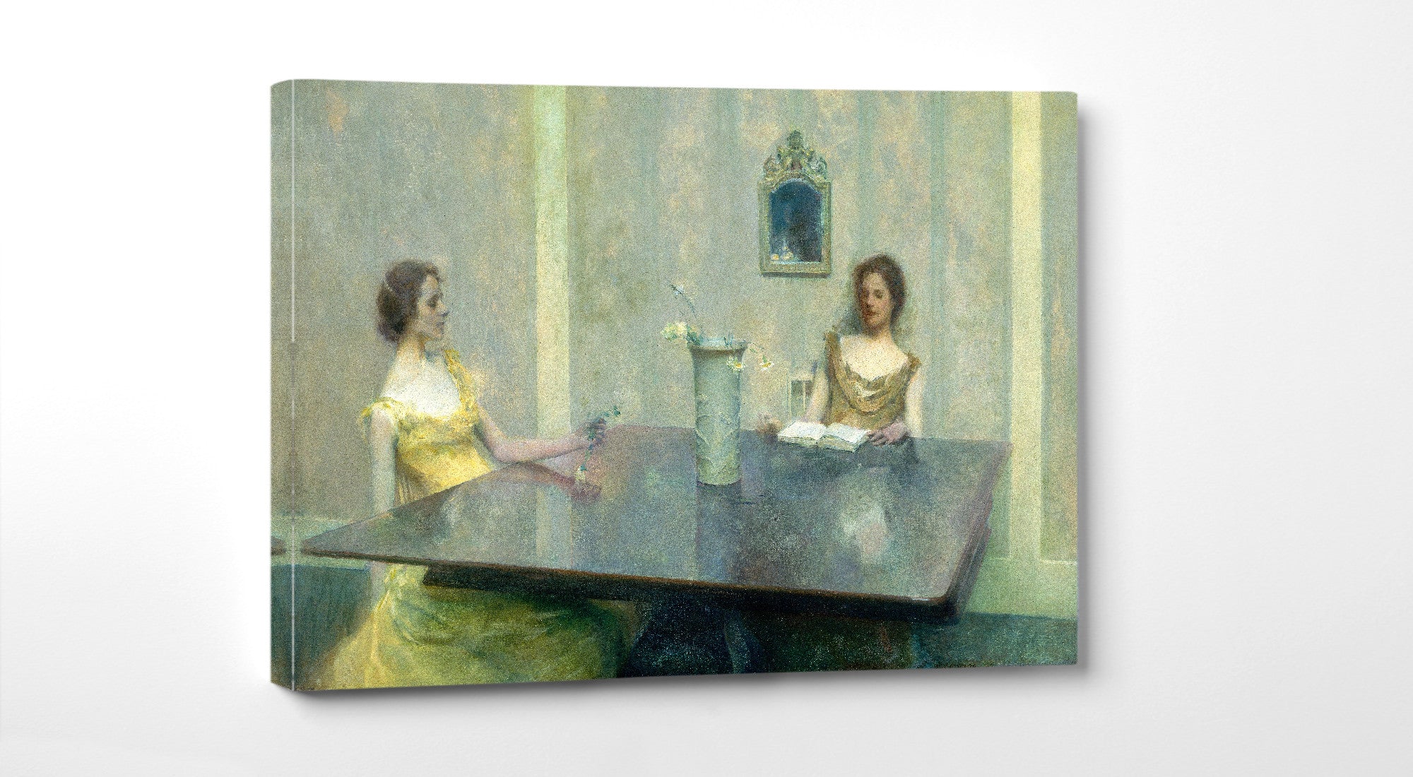 Thomas Dewing, A Reading (1897) – GalleryThane