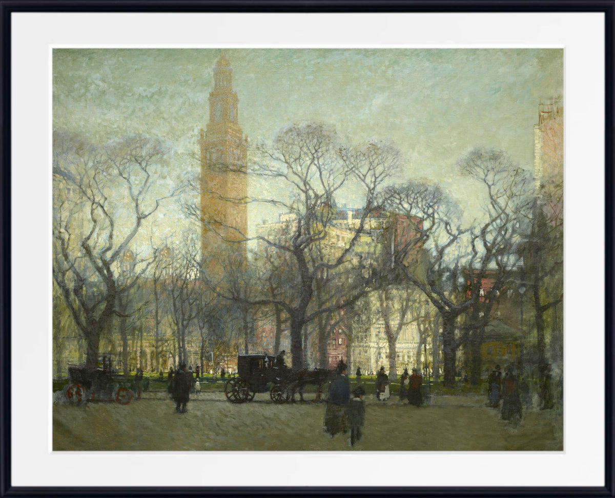Afternoon Madison Square, Theodore Earl Butler – GalleryThane