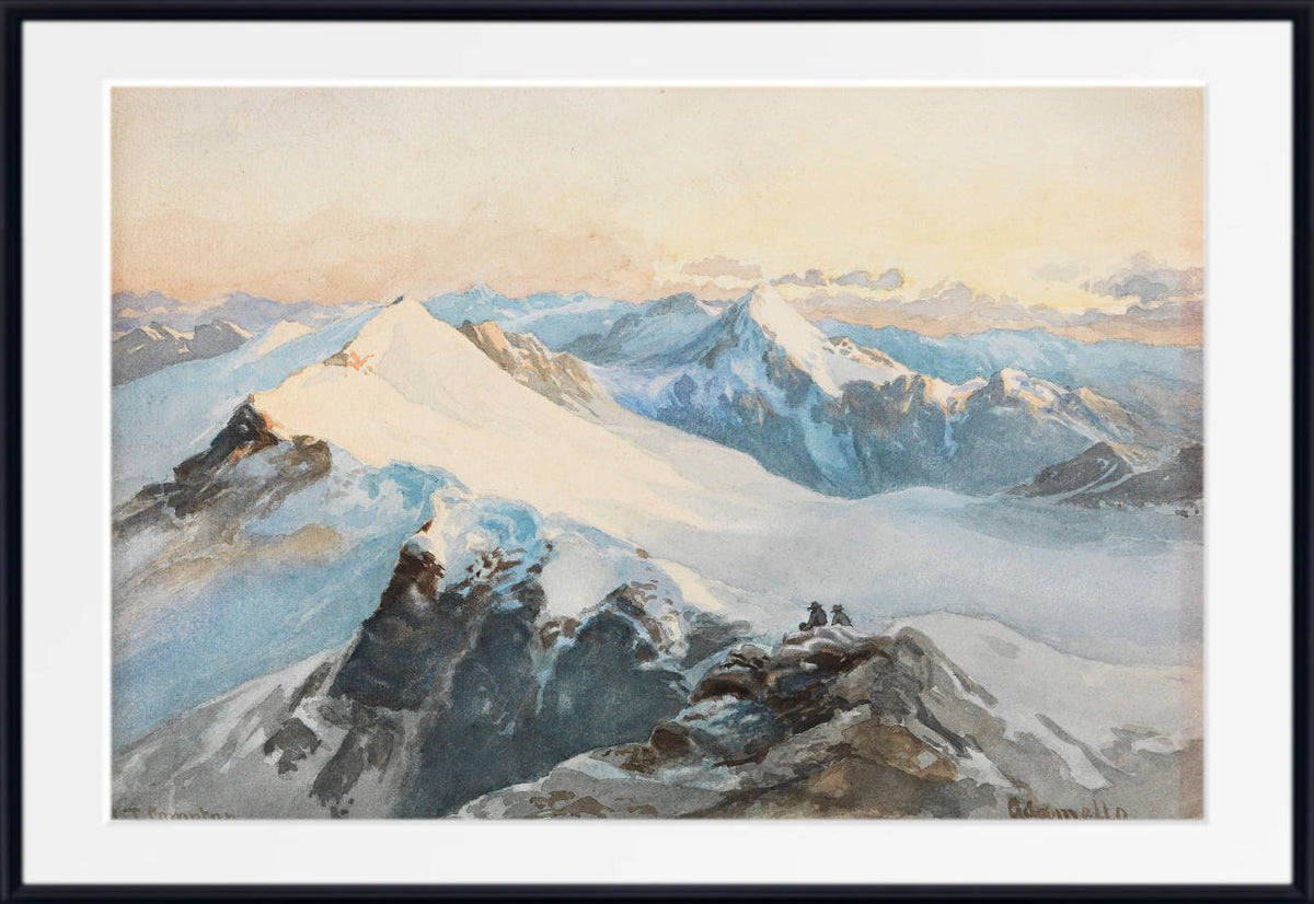 Edward Compton Print, On Adamello (Ca. 1920) – GalleryThane