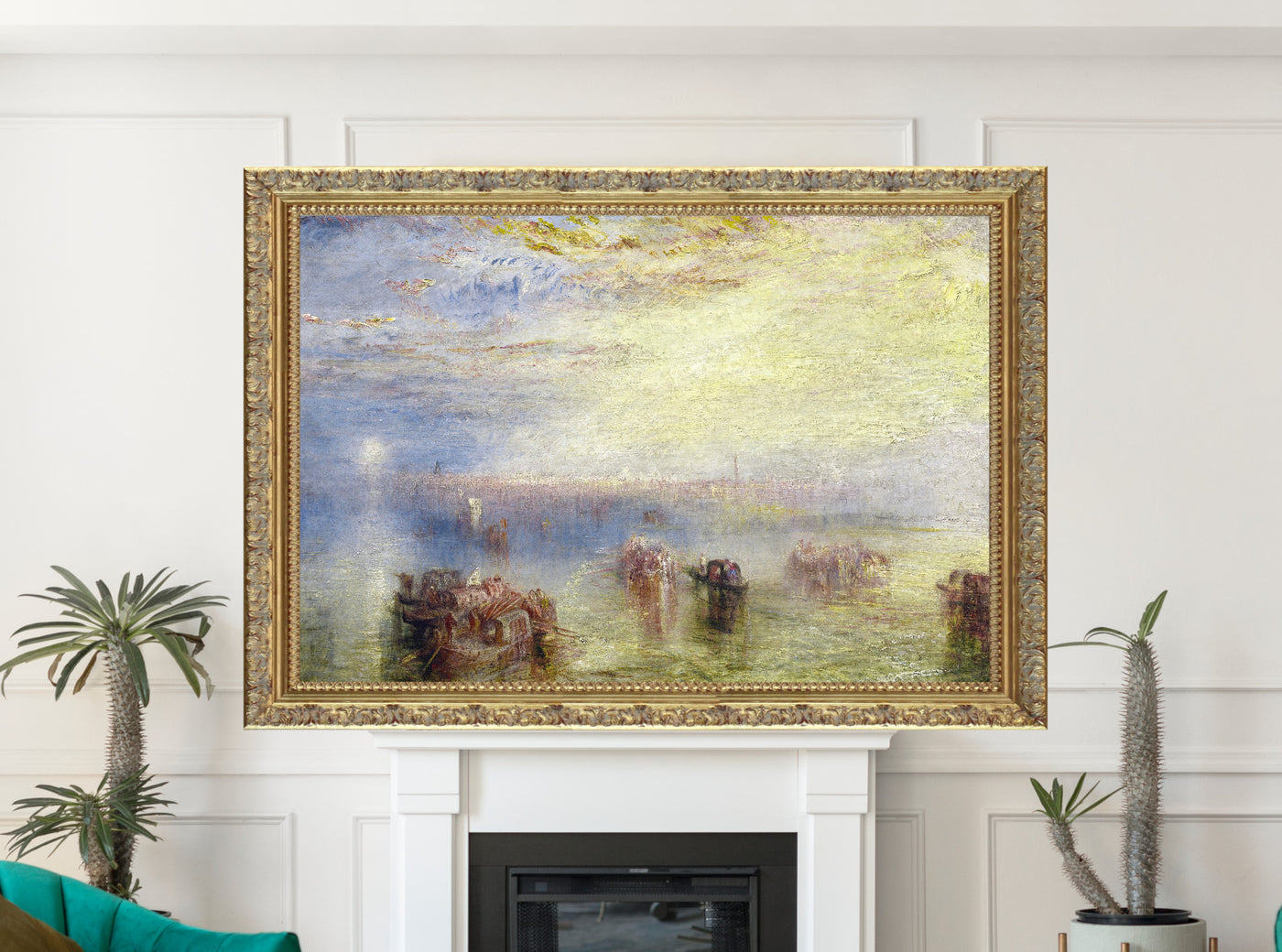 Approach to Venice (1844) by William Turner – GalleryThane