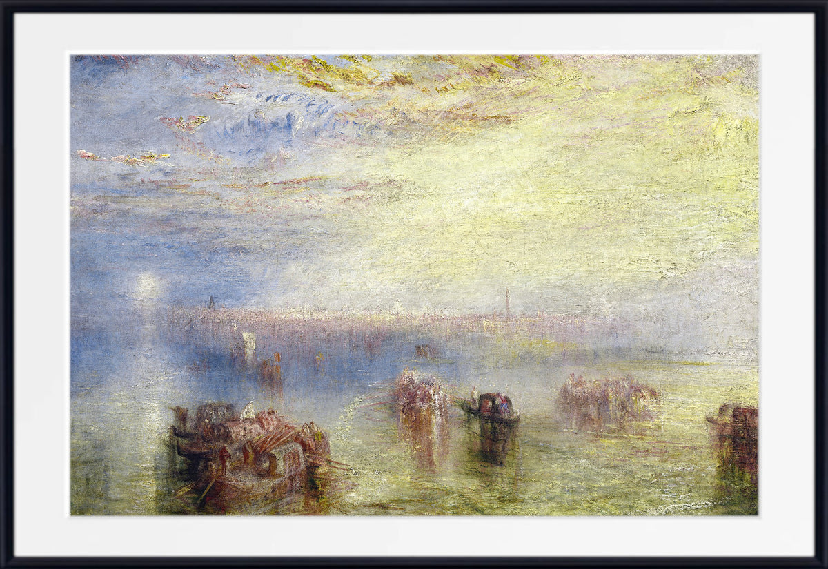 Approach to Venice (1844) by William Turner – GalleryThane