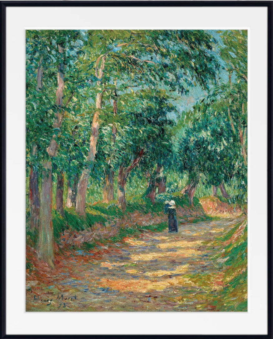 Henry Moret Print, Sunken road in Pont-Aven (1898) – GalleryThane