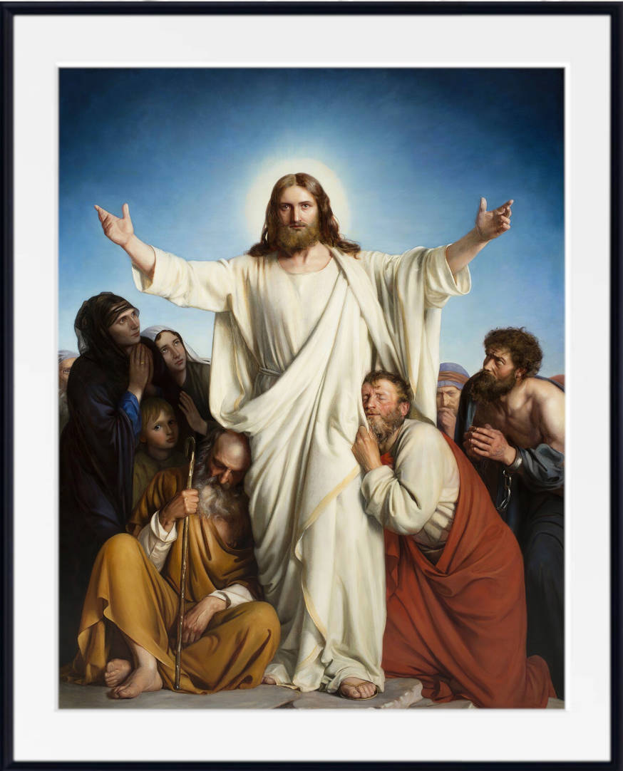 Carl Bloch Print, Christus Consolator (1881) – GalleryThane