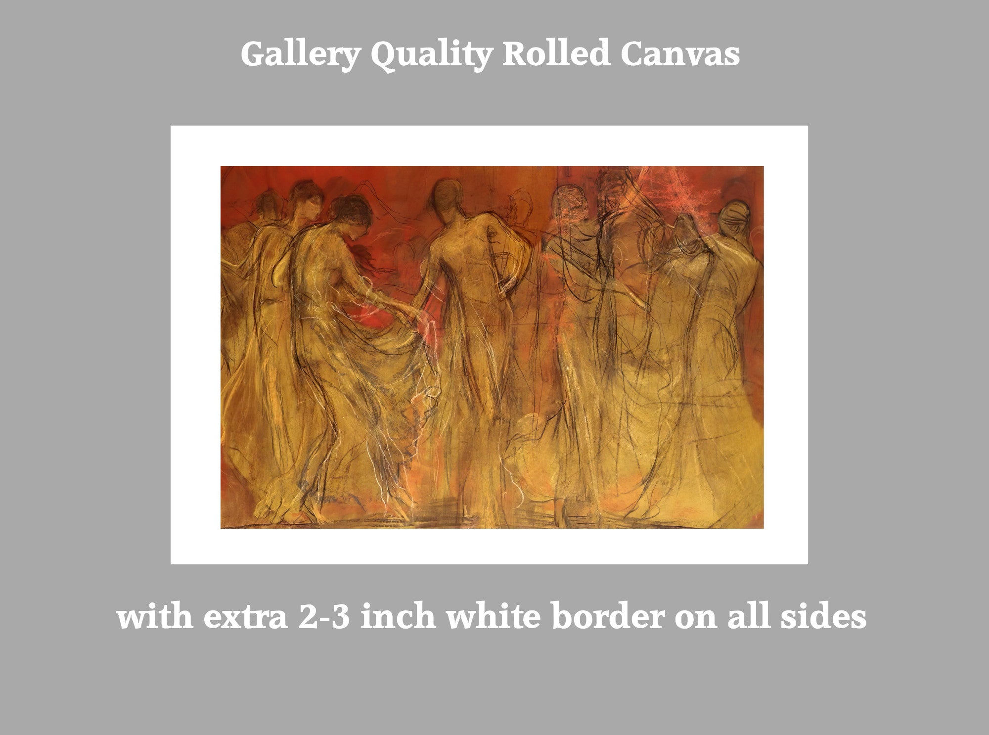 Dance of The Muses, Nikolaos Gyzis Fine Art Print – GalleryThane