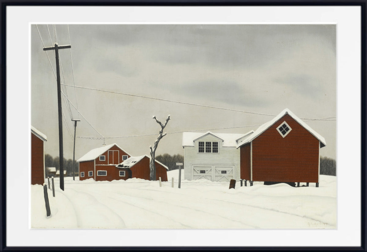 George Ault Fine Art Print, Daylight at Russells Corner – GalleryThane