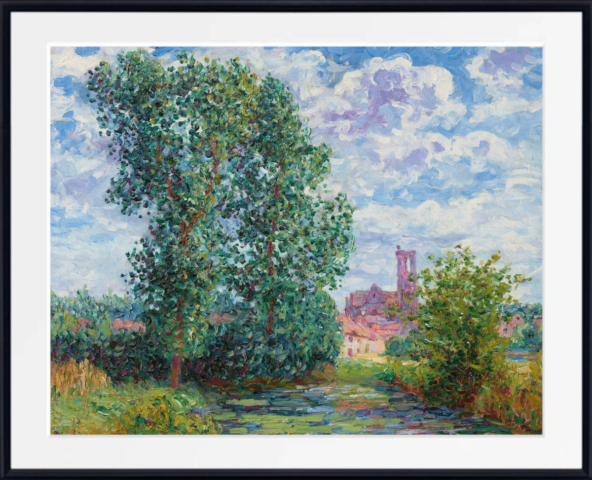 Francis Picabia Print, Sunlight effect in stormy weather, Larchant ...