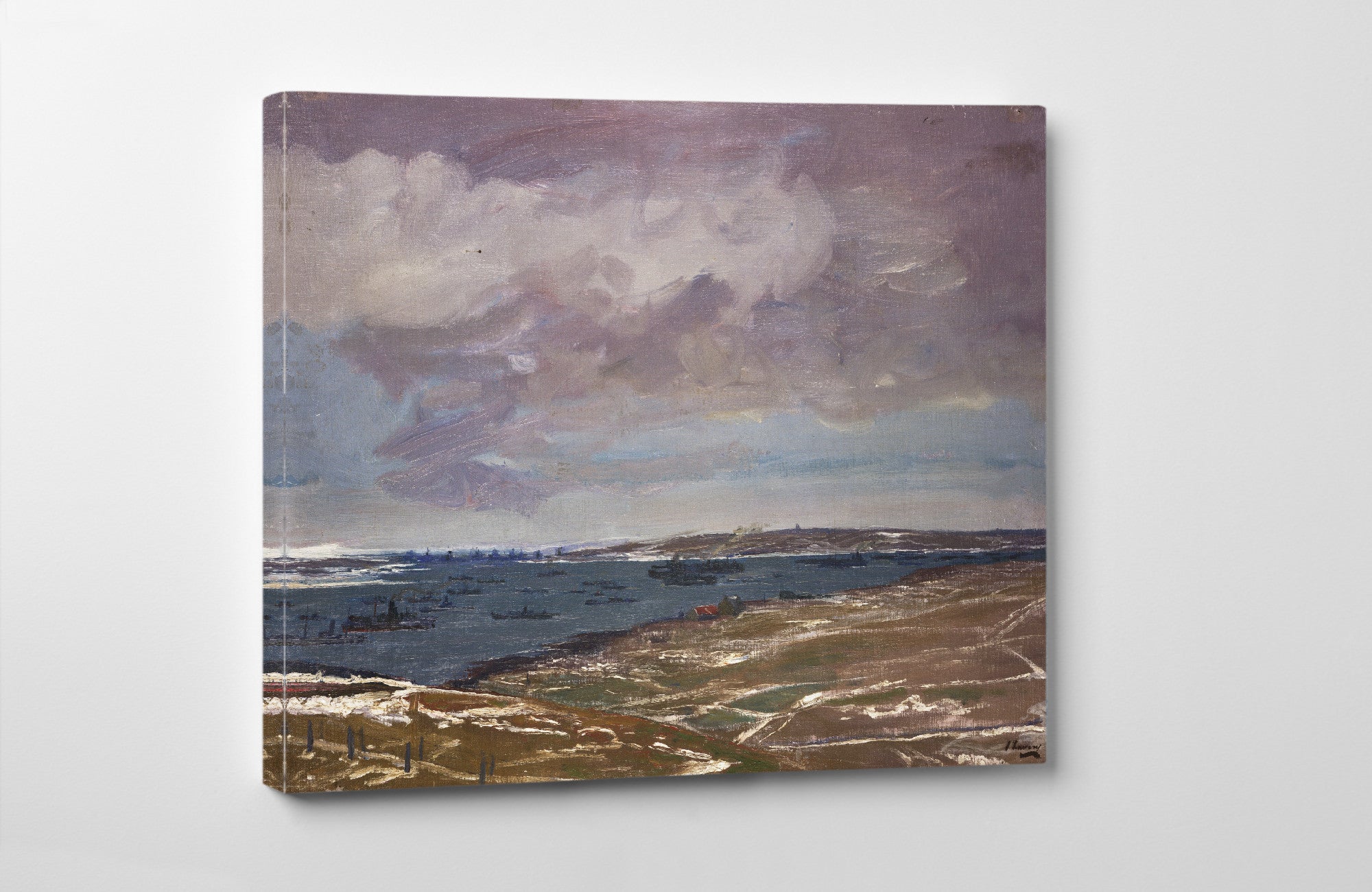 Flotta Island is in the southern entrance to Scapa Flow, with the Wedd ...