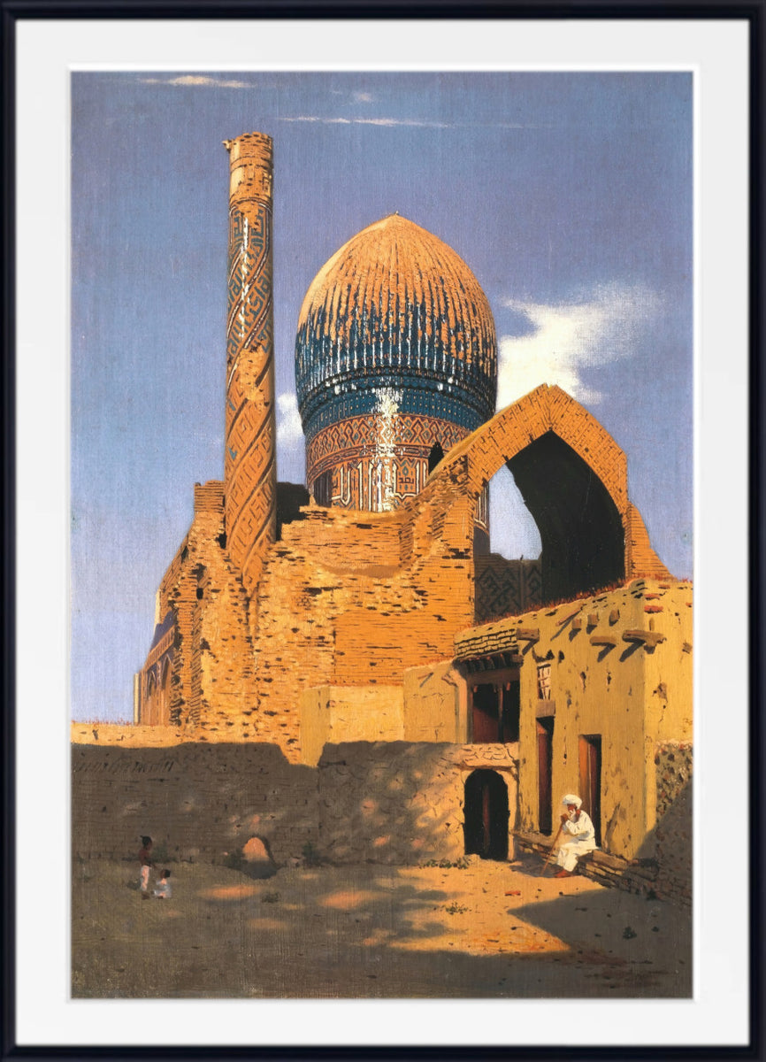 Gur Emir mausoleum, Samarkand by Vasily Vereshchagin – GalleryThane