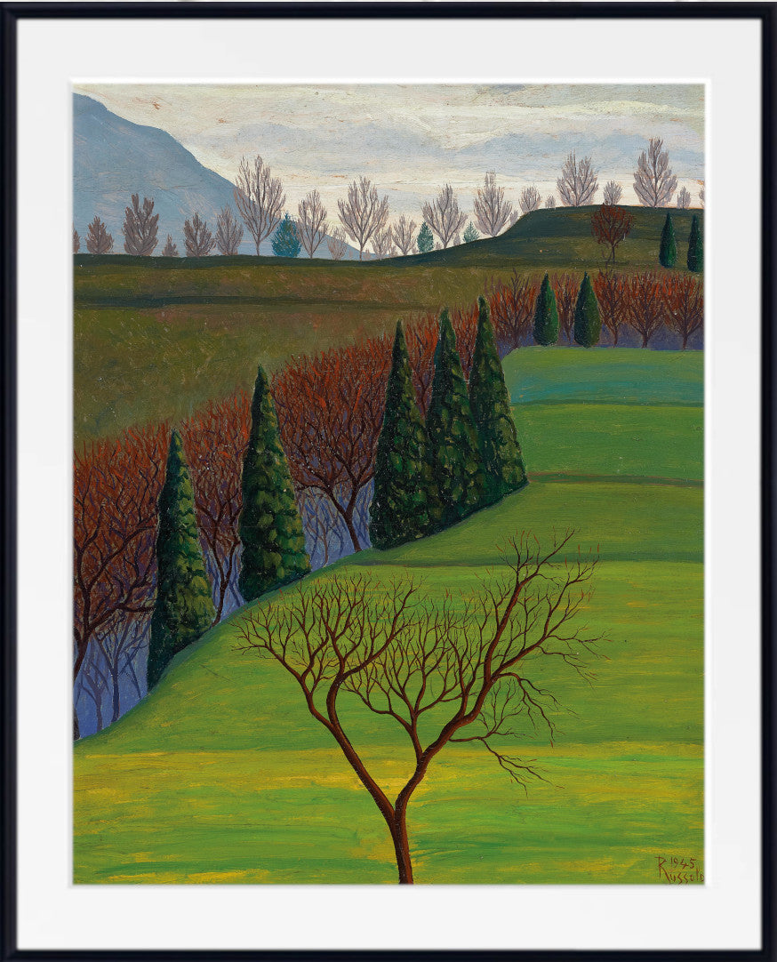 Luigi Russolo, On the hill – GalleryThane