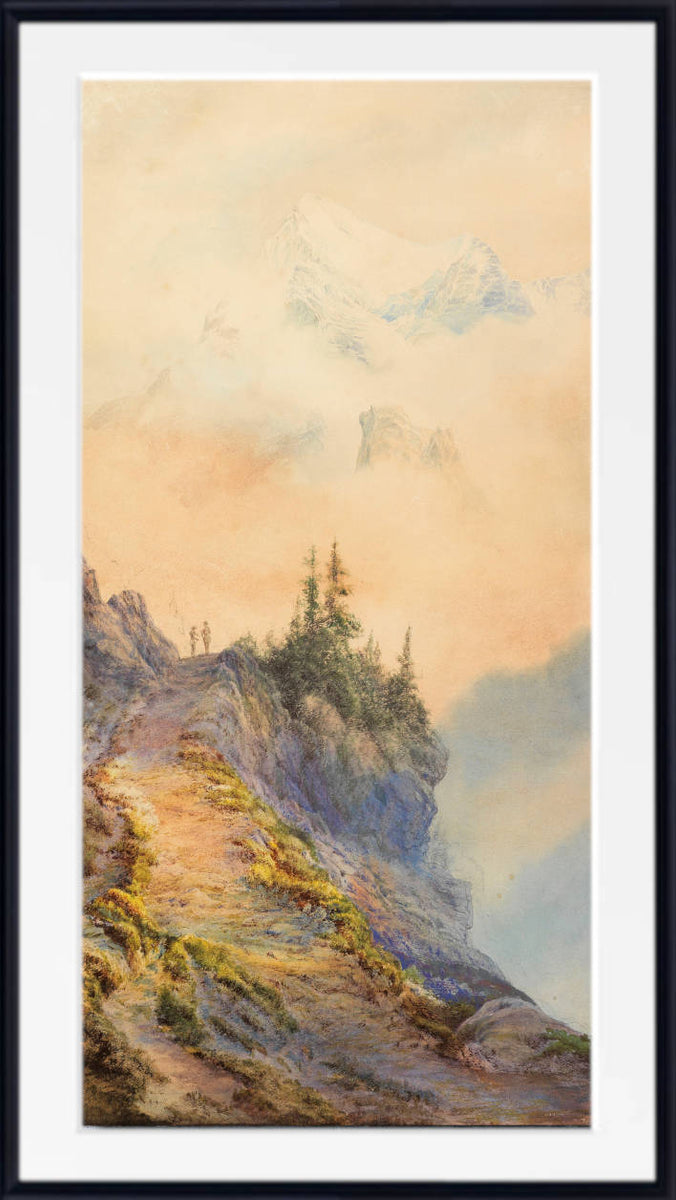 Edward Compton Print, In the Dolomites (ca. 1870) – GalleryThane