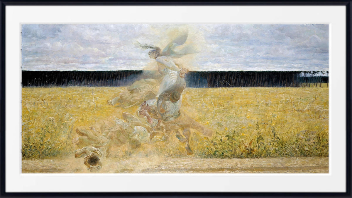 In the Dust Storm (1893-1894) by Jacek Malczewski – GalleryThane