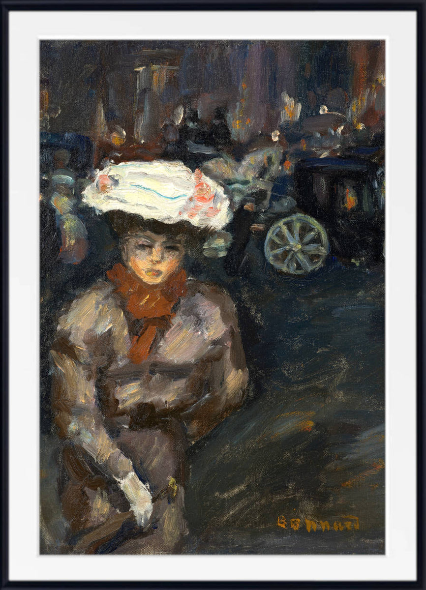 Pierre Bonnard Print, Young girl in the street (circa 1898) – GalleryThane