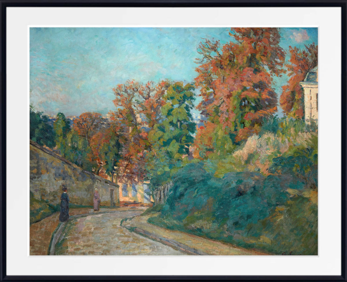La Promenade (Une Rue en Ile-de-France) (circa 1875), Armand Guillaumi ...