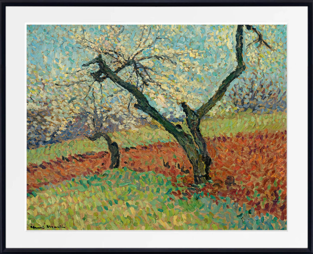 Henri Martin Print, The Old Plum Trees (circa 1940) – GalleryThane