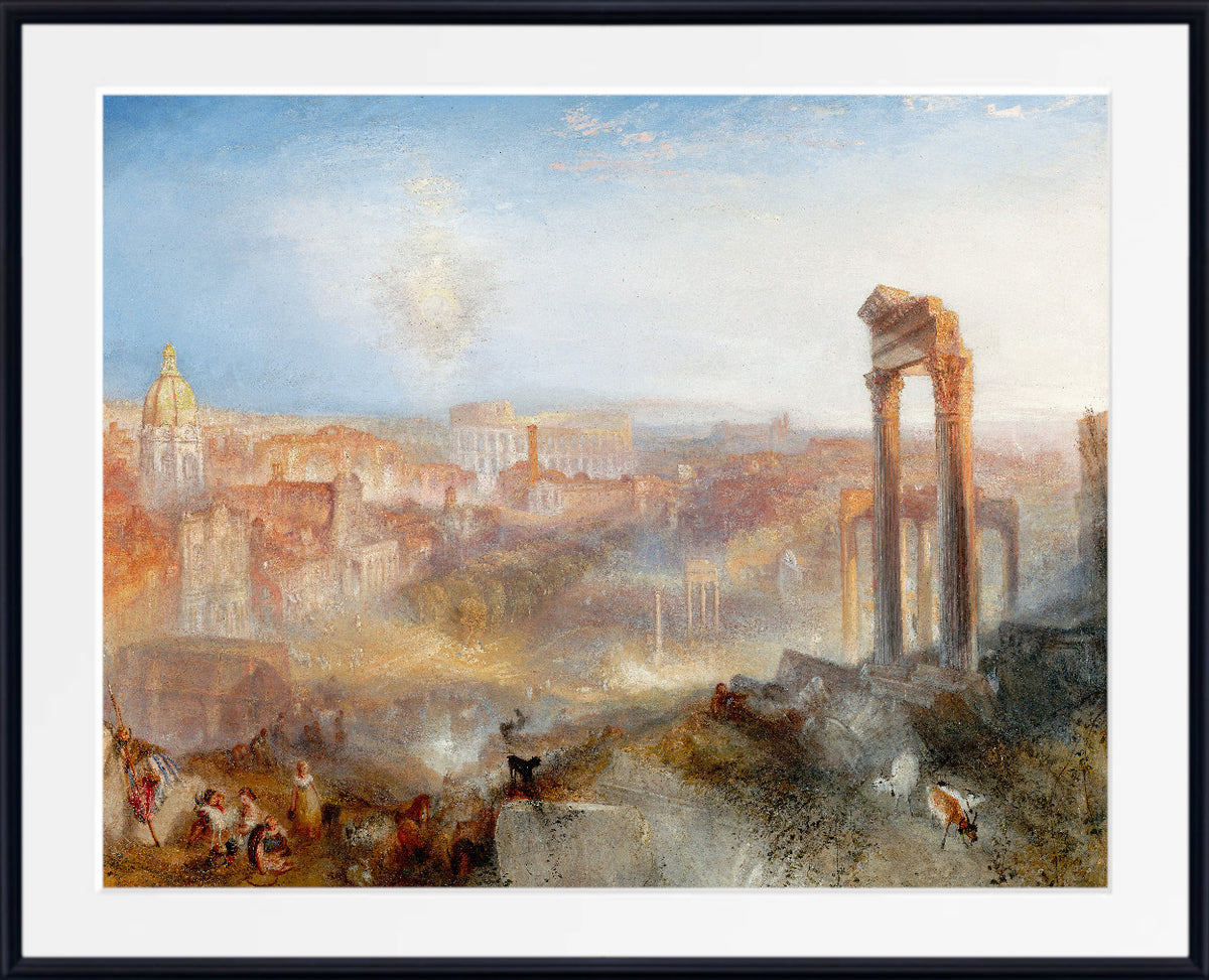Modern Rome – Campo Vaccino (1839) by William Turner – GalleryThane