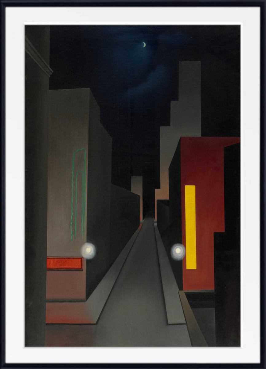 George Ault Fine Art Print, New Moon, New York – GalleryThane