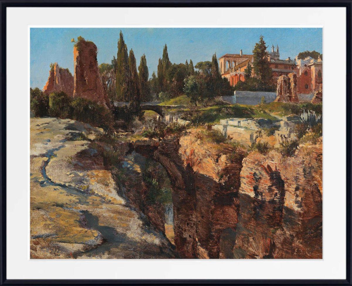 Edward Compton Print, Palatine in Rome – GalleryThane