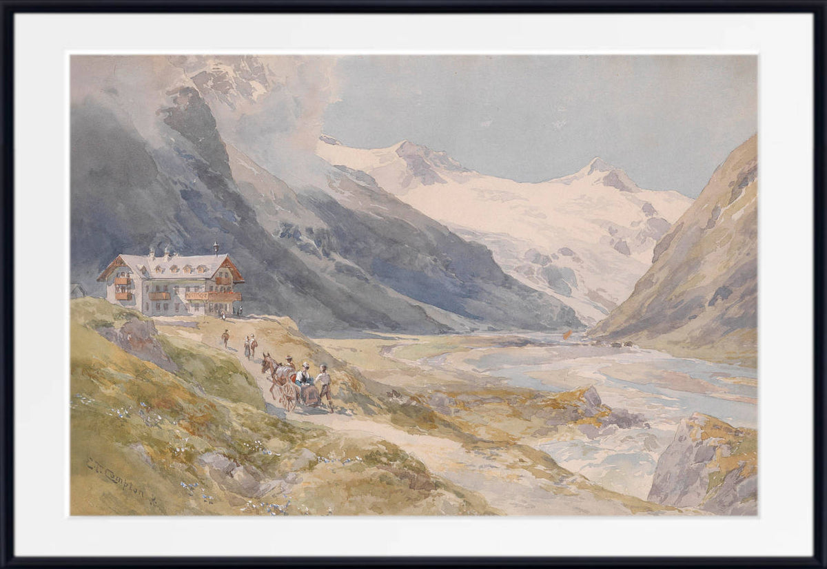 Edward Compton Print, Shepherds – GalleryThane