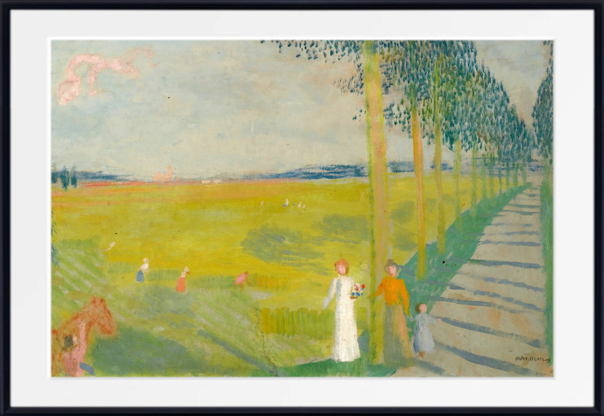 Country Landscape (1897) by Maurice Denis – GalleryThane