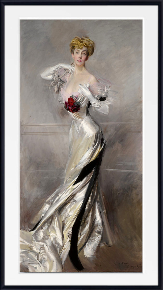 Portrait of Countess Zichy (1905) by Giovanni Boldini – GalleryThane