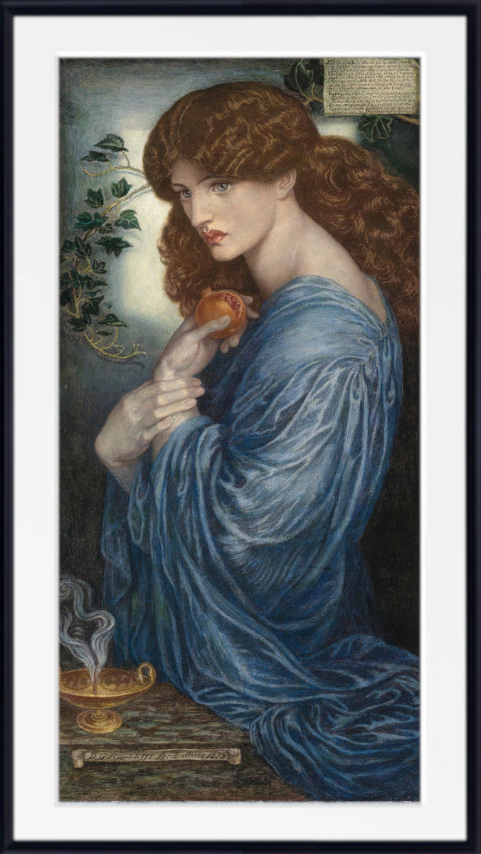 Proserpine (1878), Dante Gabriel Rossetti – GalleryThane