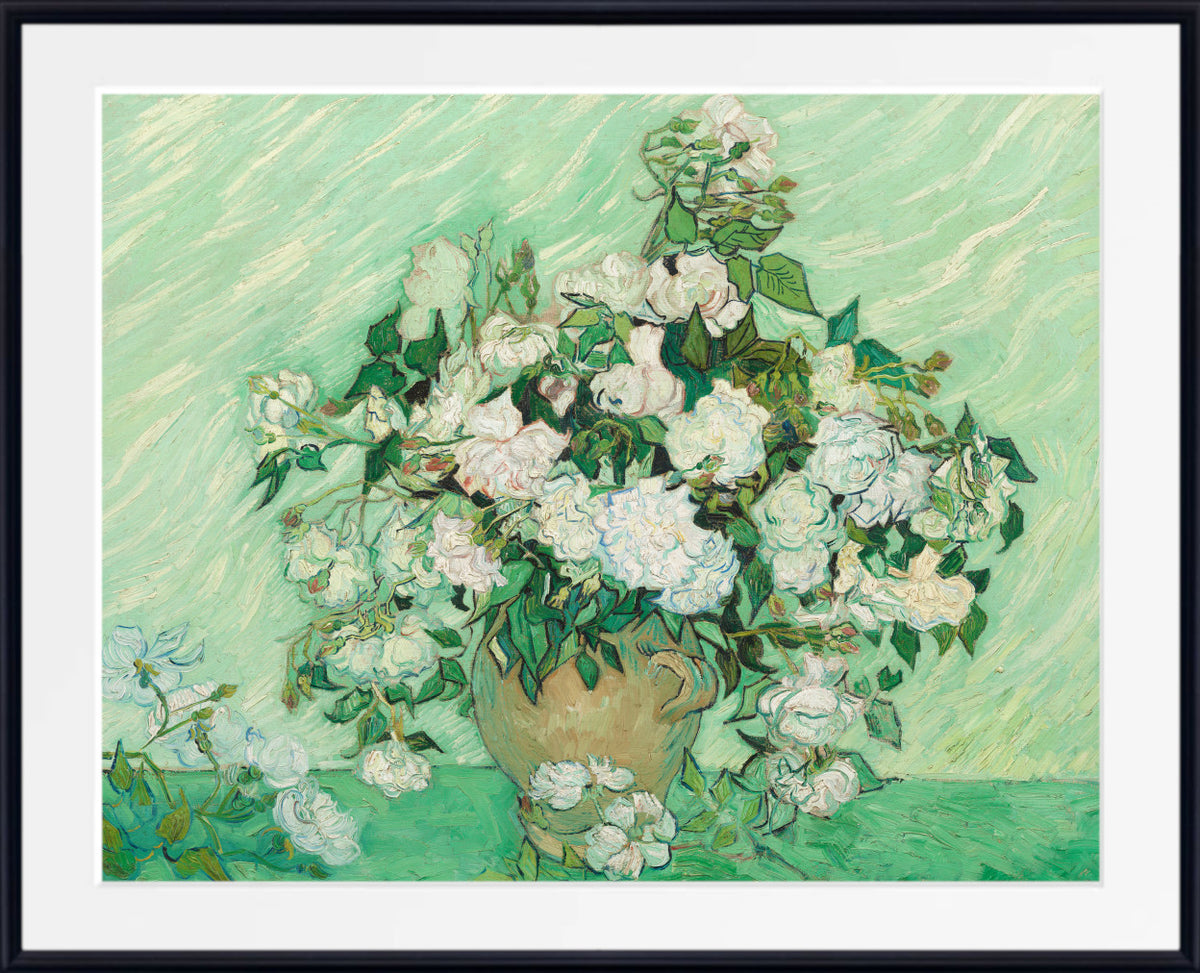 Roses (1890) by Vincent van Gogh – GalleryThane