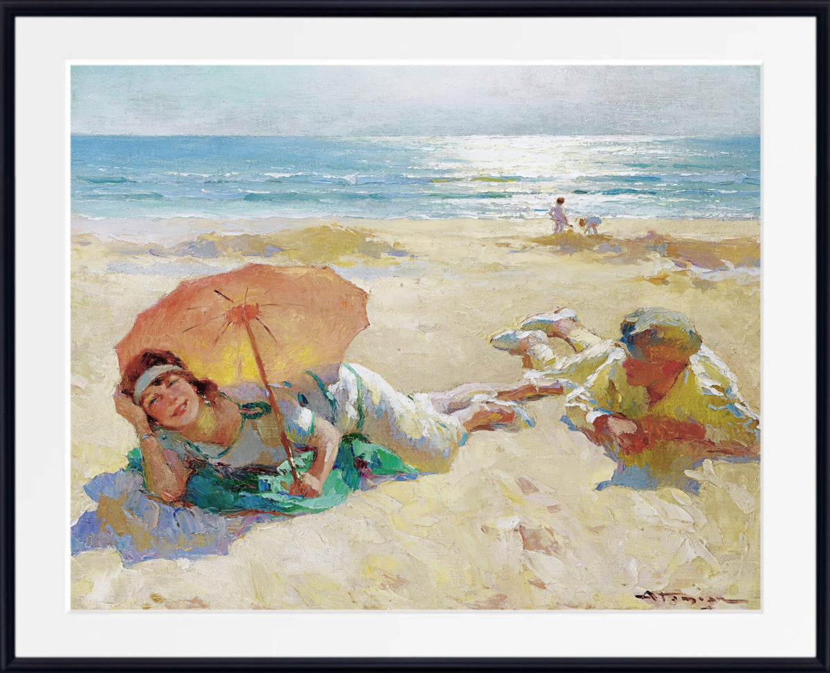 On The Beach by Charles Atamian – GalleryThane