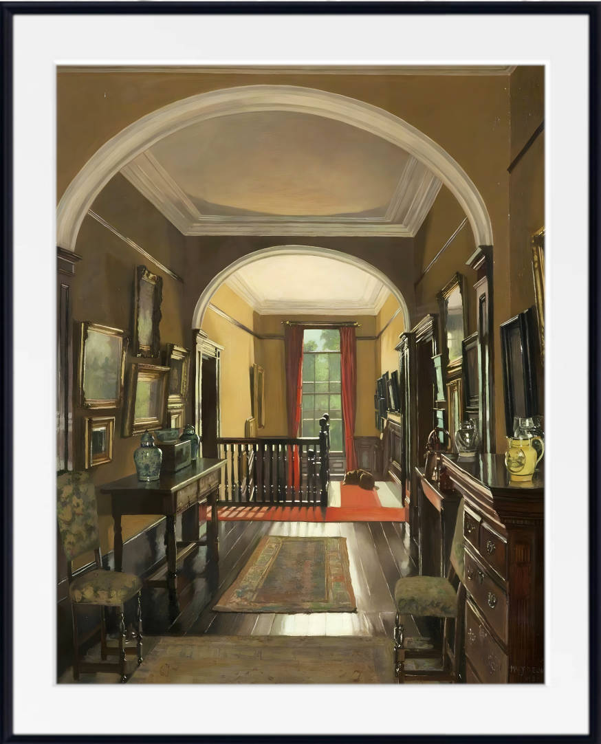 Mary Dawson Elwell Print, The Landing in Summer 1930 – GalleryThane