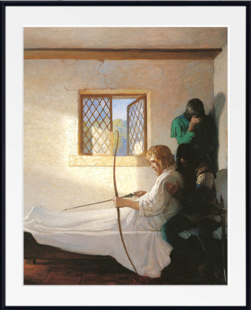 Sir Launcelot, Knight of the Round Table (1917)" by N. C. Wyeth ...