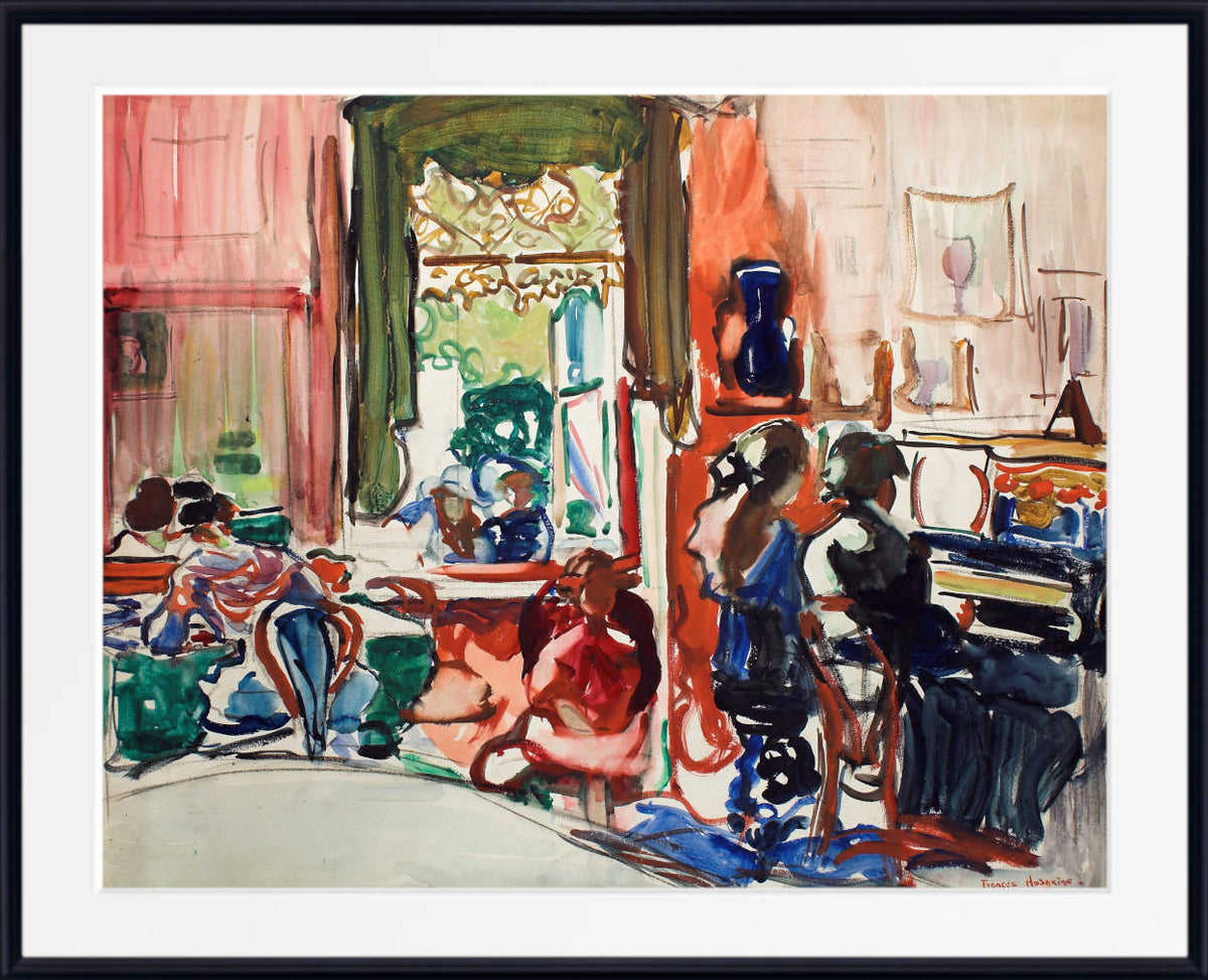 Frances Hodgkins Print, The Piano Lesson (circa 1909) – GalleryThane