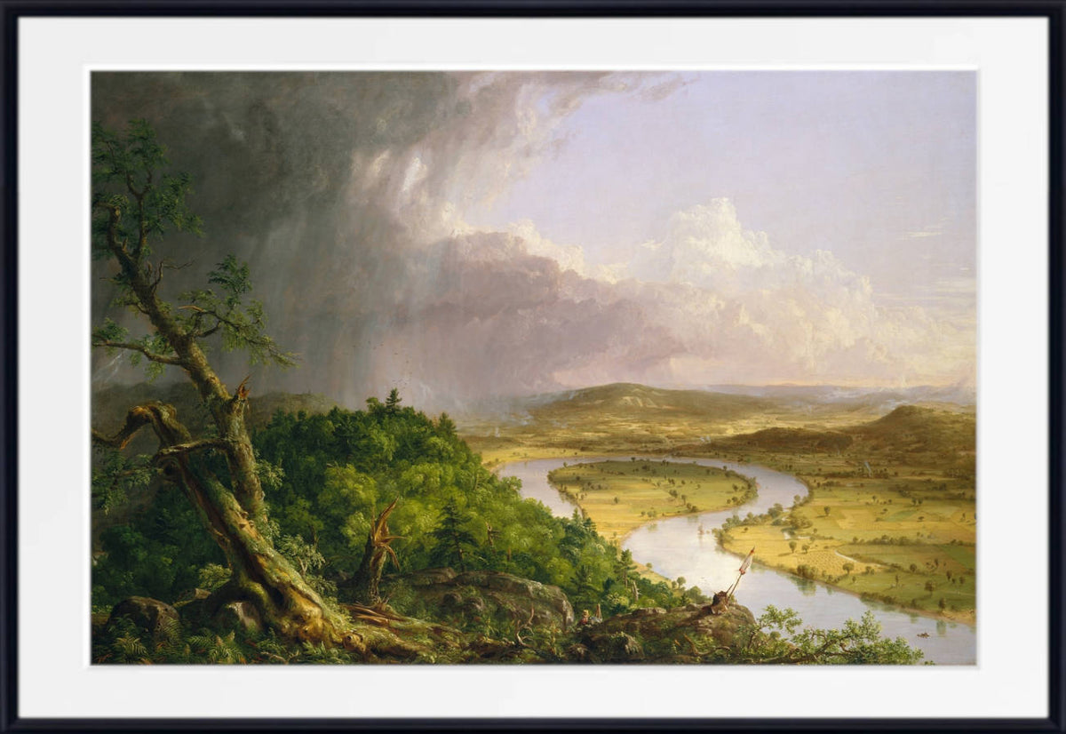 Thomas Cole Fine Art, The Oxbow (The Connecticut River near Northampto ...