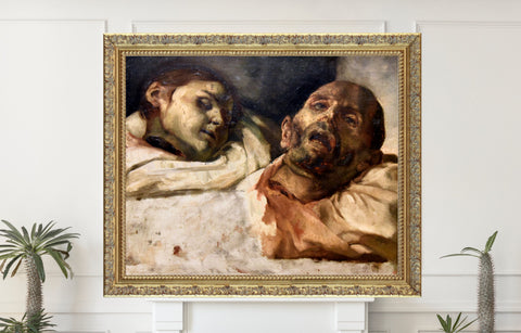 Head of a Guillotined Man (1818-19), Théodore Géricault – GalleryThane