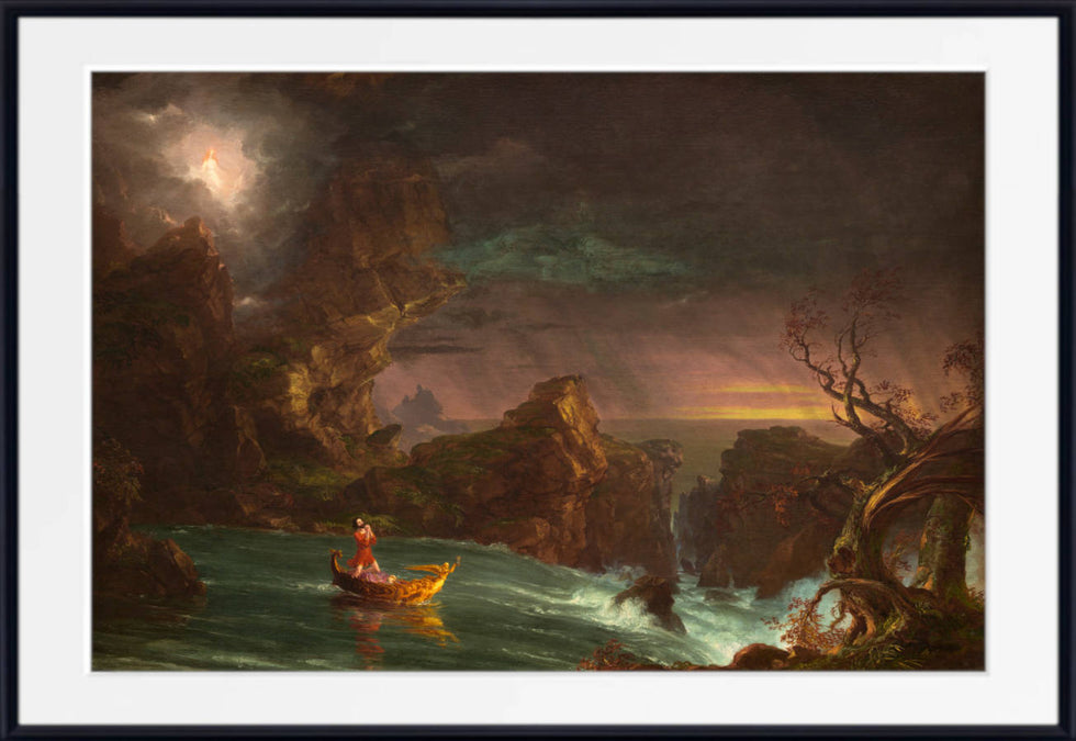 Thomas Cole, Old Masters Fine Art Print, The Voyage of Life: Childhood ...