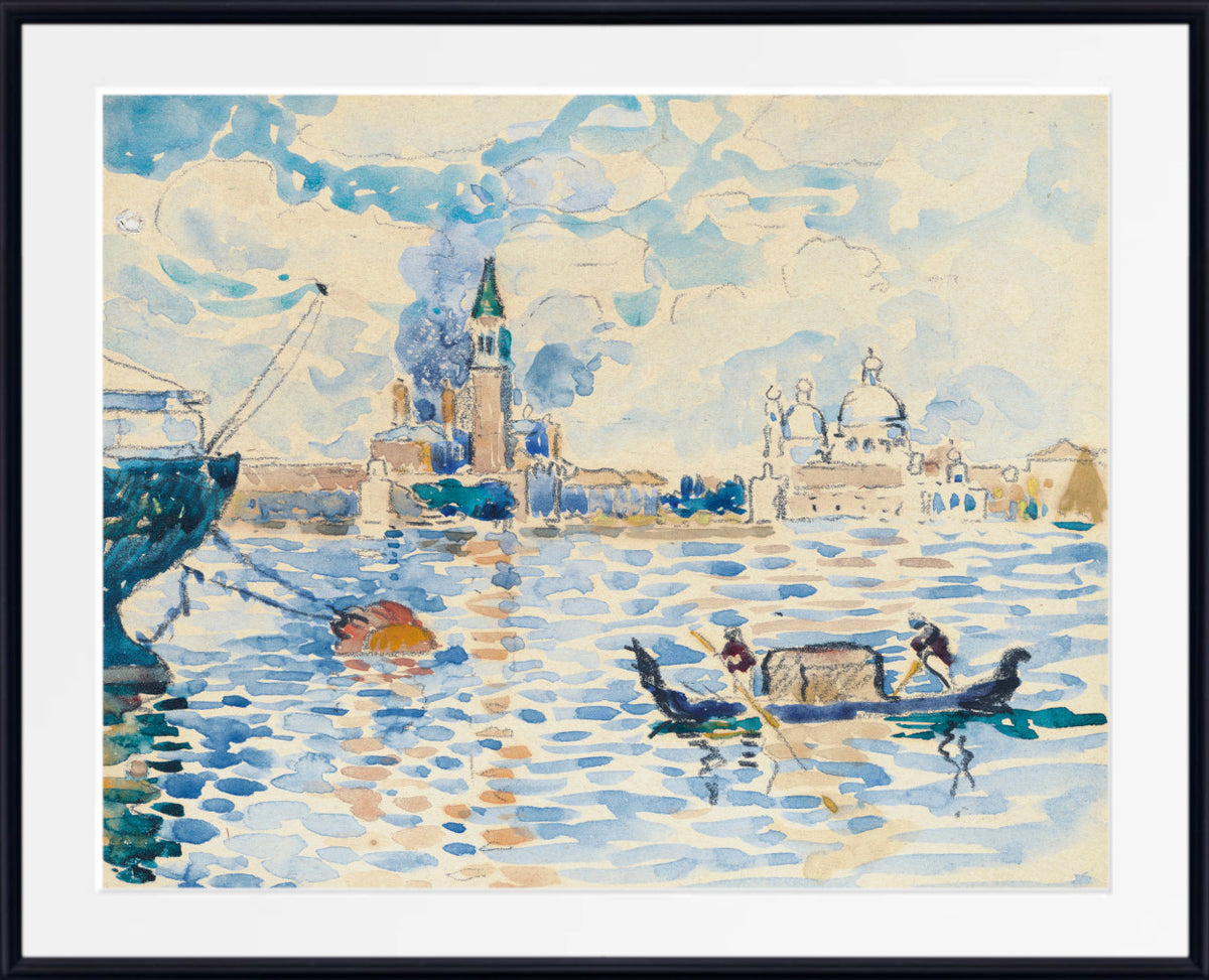 Venice, view of the San Marco basin by Henri-Edmond Cross – GalleryThane