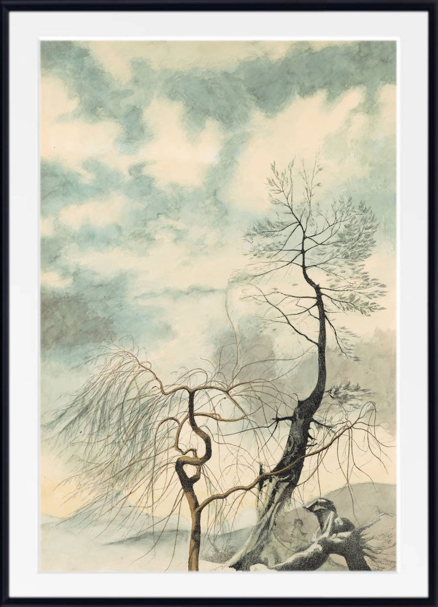Léon Spilliaert Print, Winter Trees (1942) – GalleryThane