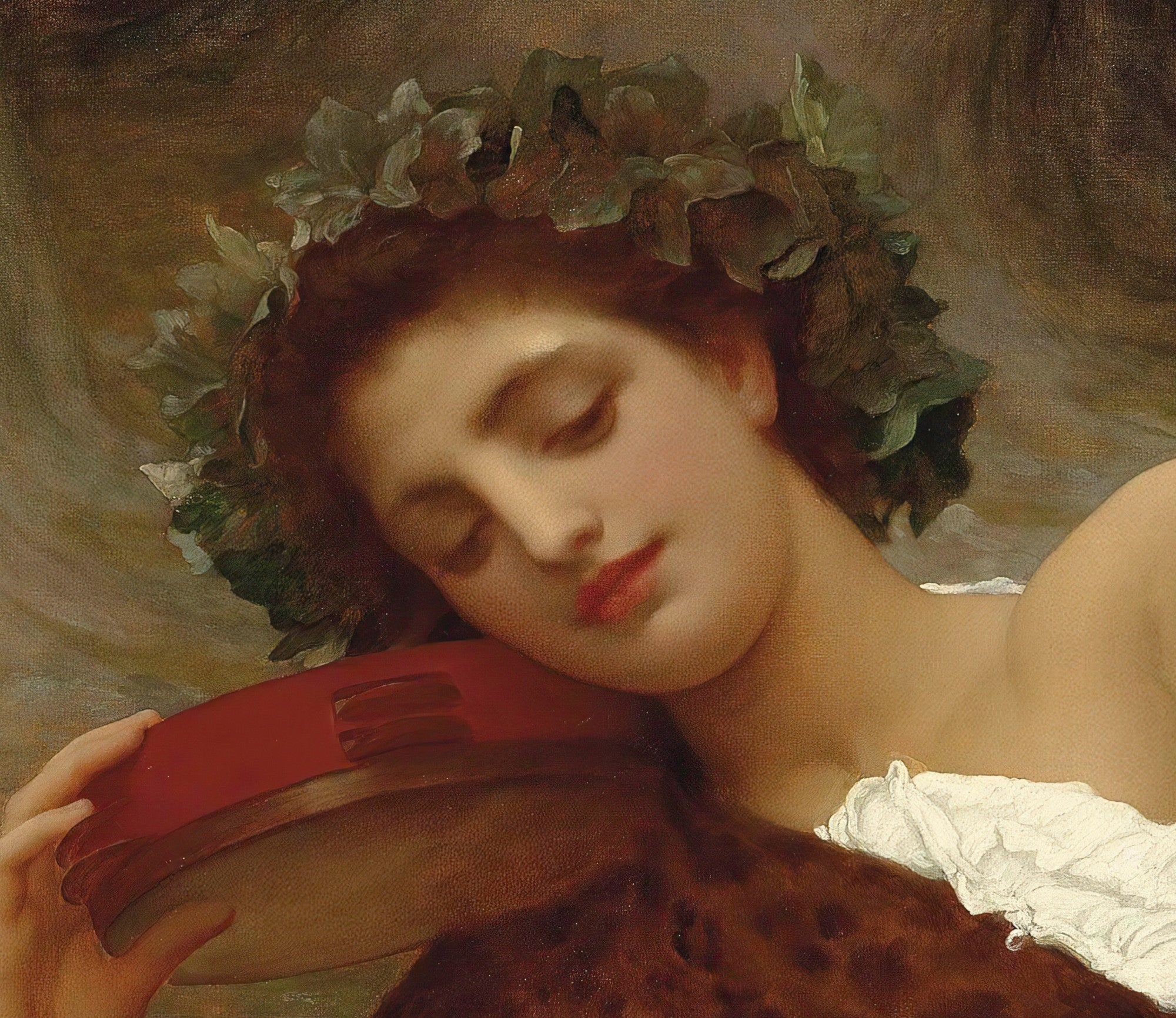 Bacchante, Frederic Leighton Fine Art Print – GalleryThane