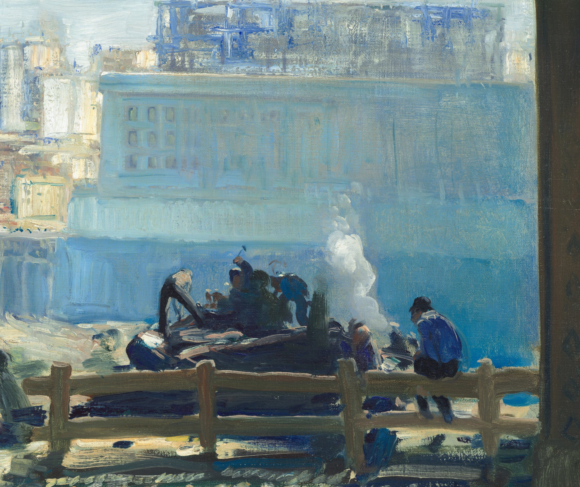 George Bellows Fine Art Print, Blue Morning – GalleryThane