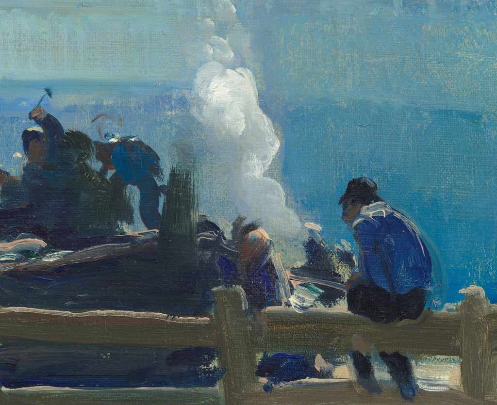 George Bellows Fine Art Print, Blue Morning – GalleryThane