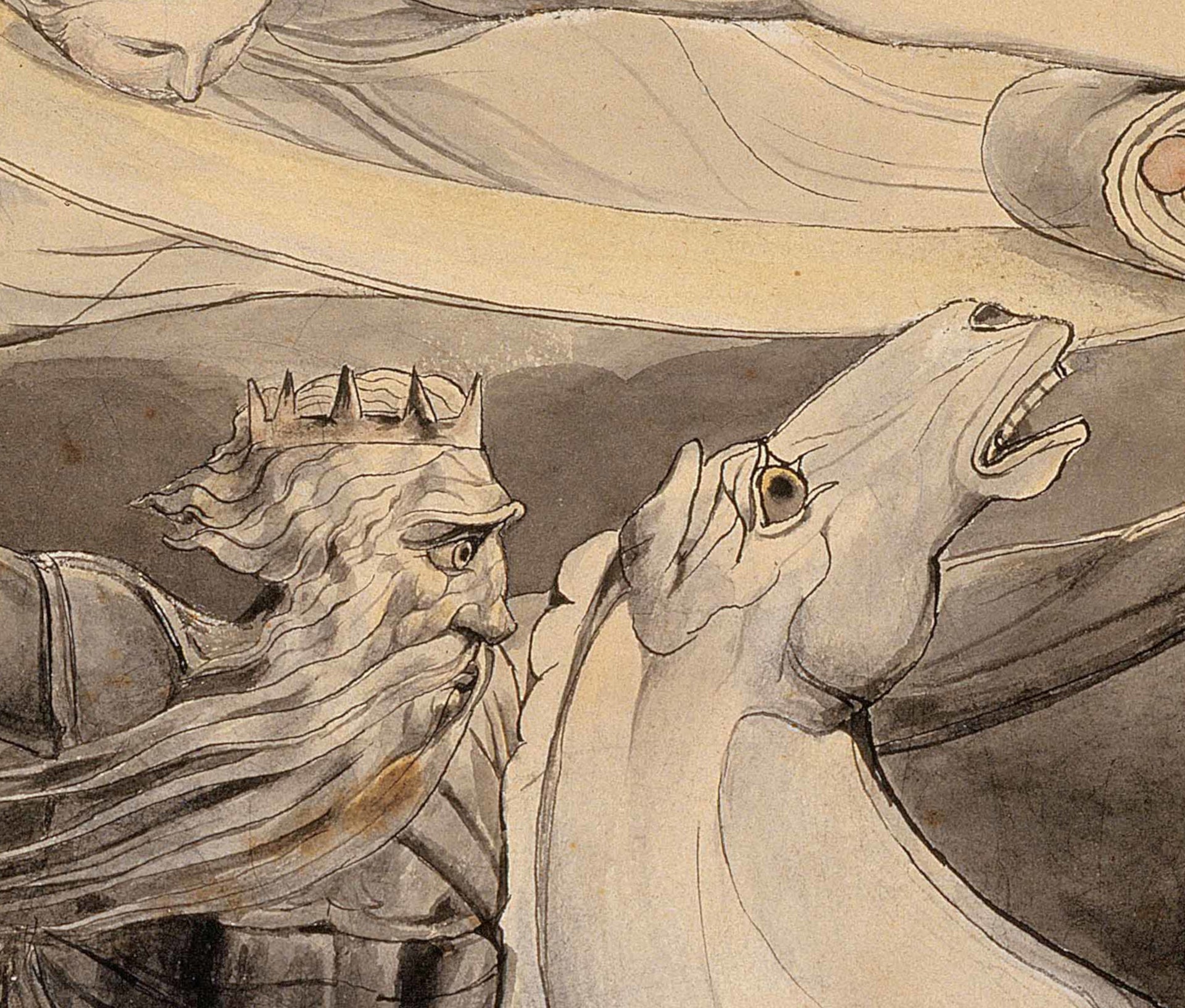 William Blake, The Archangel Raphael with Adam and Eve – GalleryThane