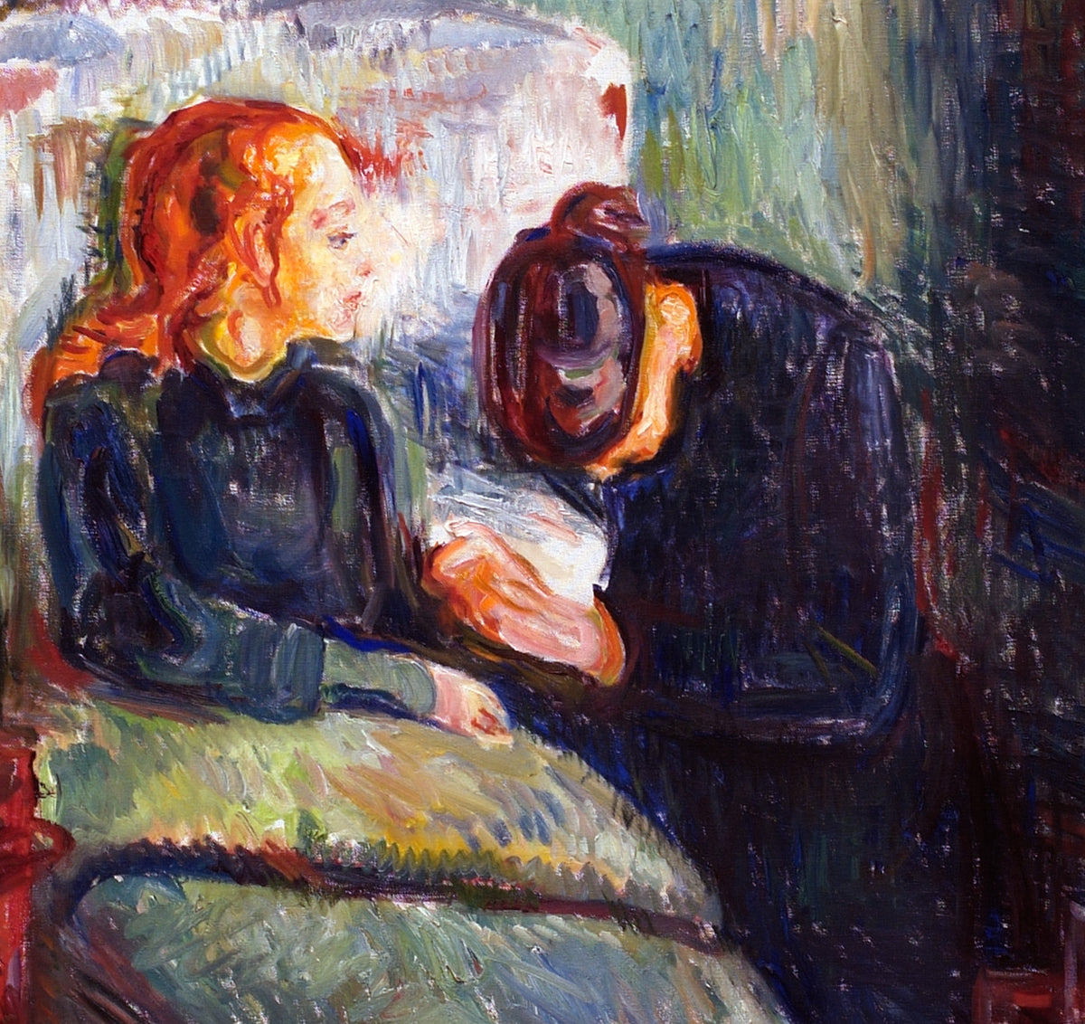 Edvard Munch Fine Art Print, The Sick Child – GalleryThane