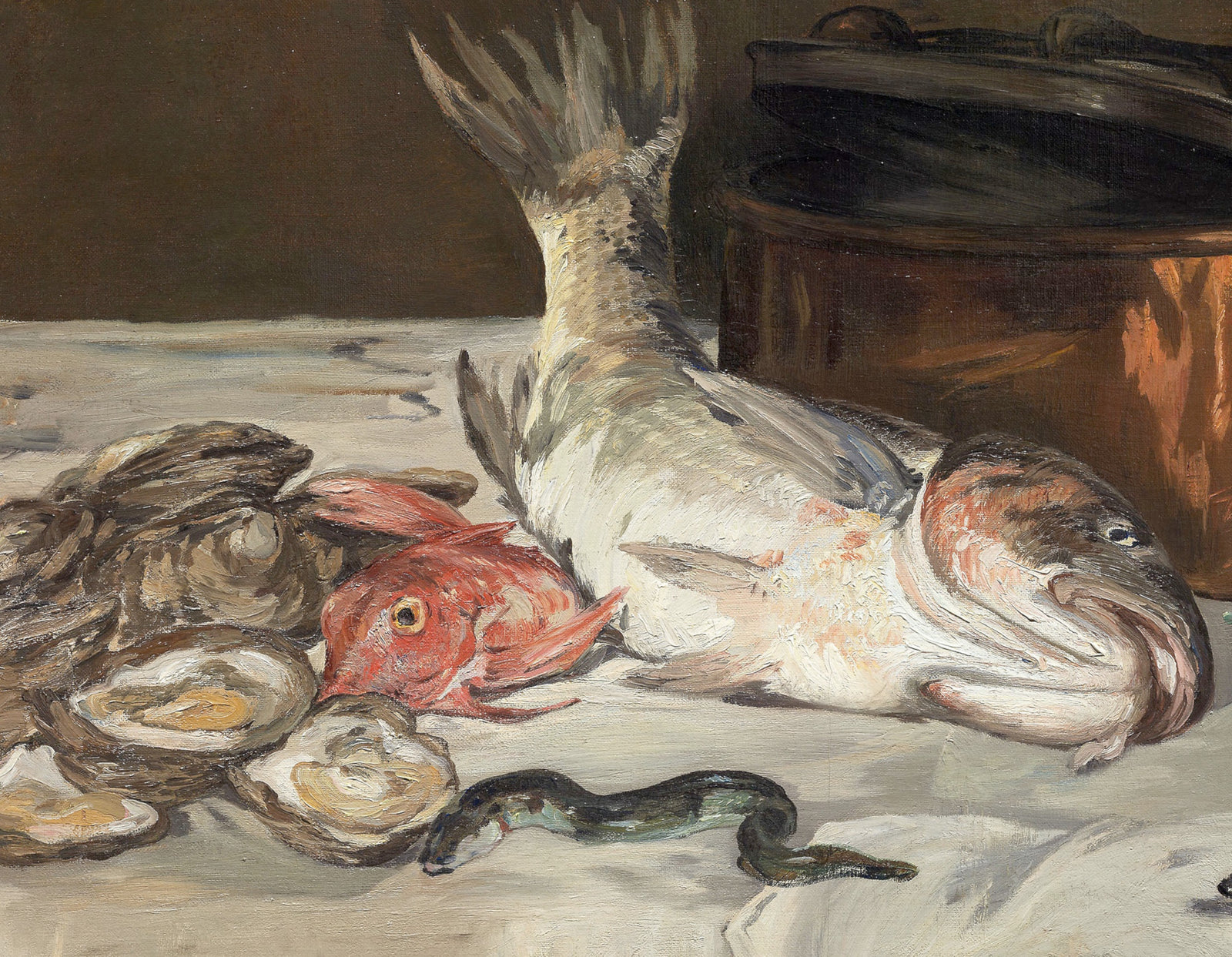 Édouard Manet, French Impressionist Fine Art Print : Fish – GalleryThane