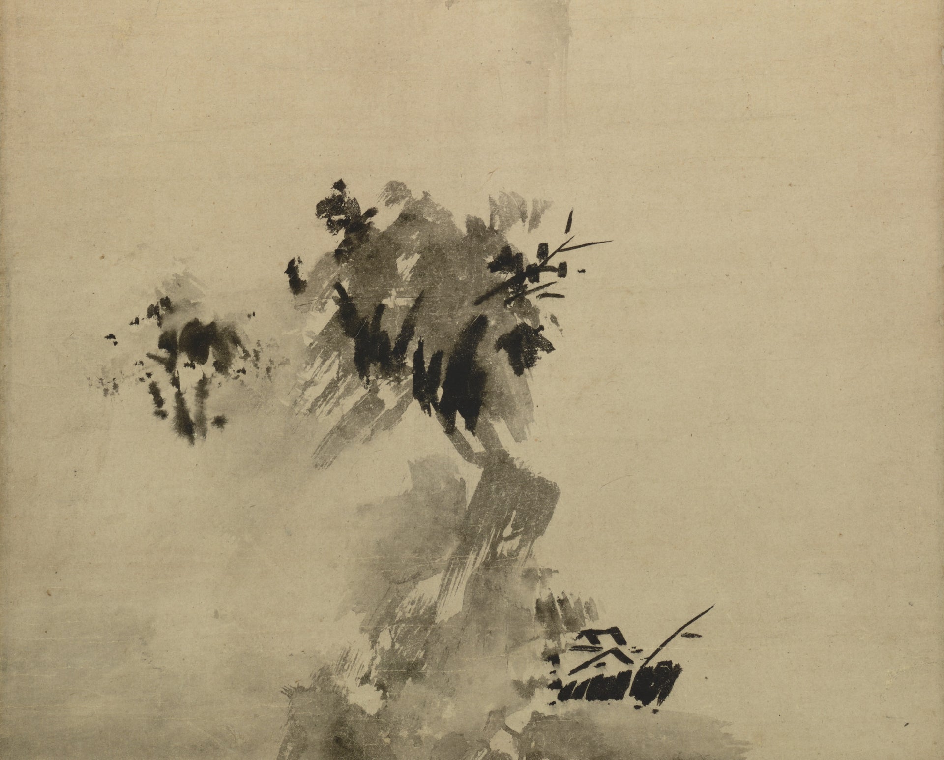 Landscape of Four Seasons, Winter by Sesshu Toyo – GalleryThane
