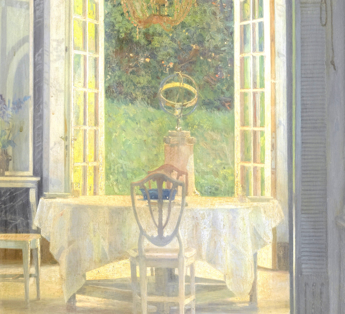 Georg Achen Fine Art Print, Interior, Liselund Castle – GalleryThane