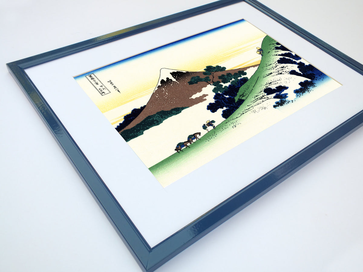 36 Views of Mount Fuji, Inume Pass, Katsushika Hokusai, Japanese Print ...