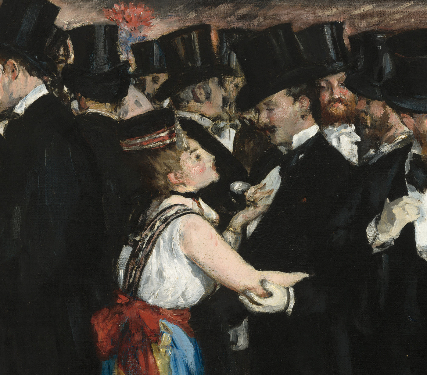 Édouard Manet Print : Masked ball at the Opera – GalleryThane