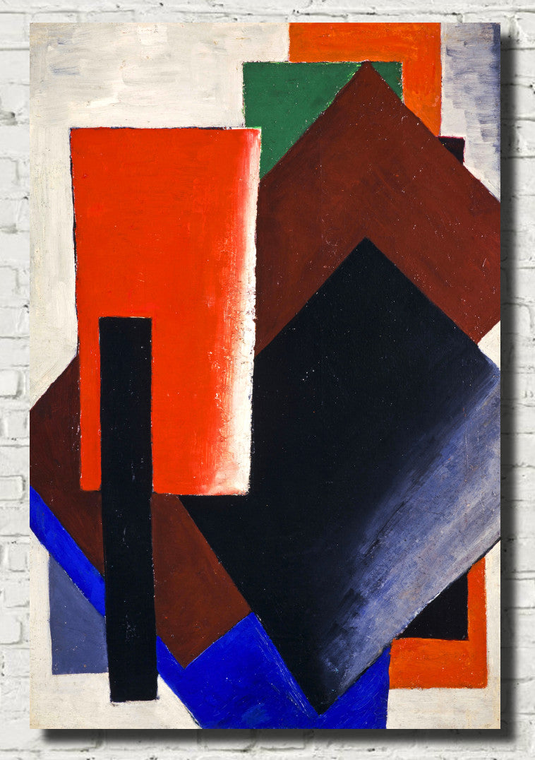 Lyubov Popova Abstract Fine Art Print, Painterly Architectonic ...