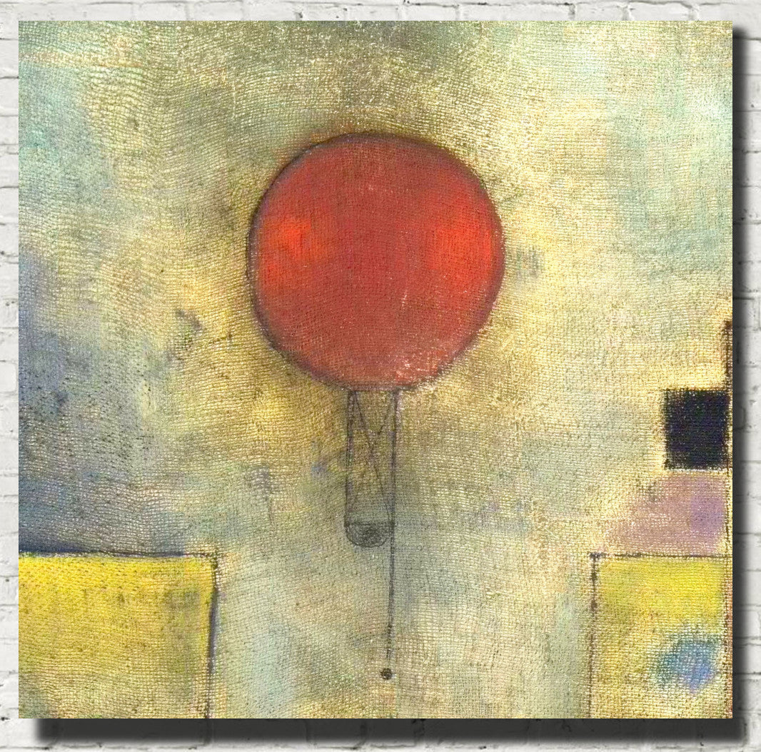 Paul Klee Fine Art Print, Red Balloon – GalleryThane